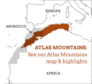 Atlas Mts Map