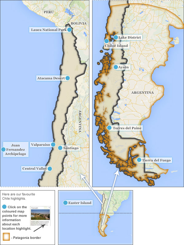 Where to go in Chile. Helping Dreamers Do.