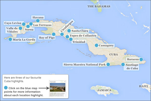 Cuba itineraries. Responsible travel guide to the best Cuba itineraries