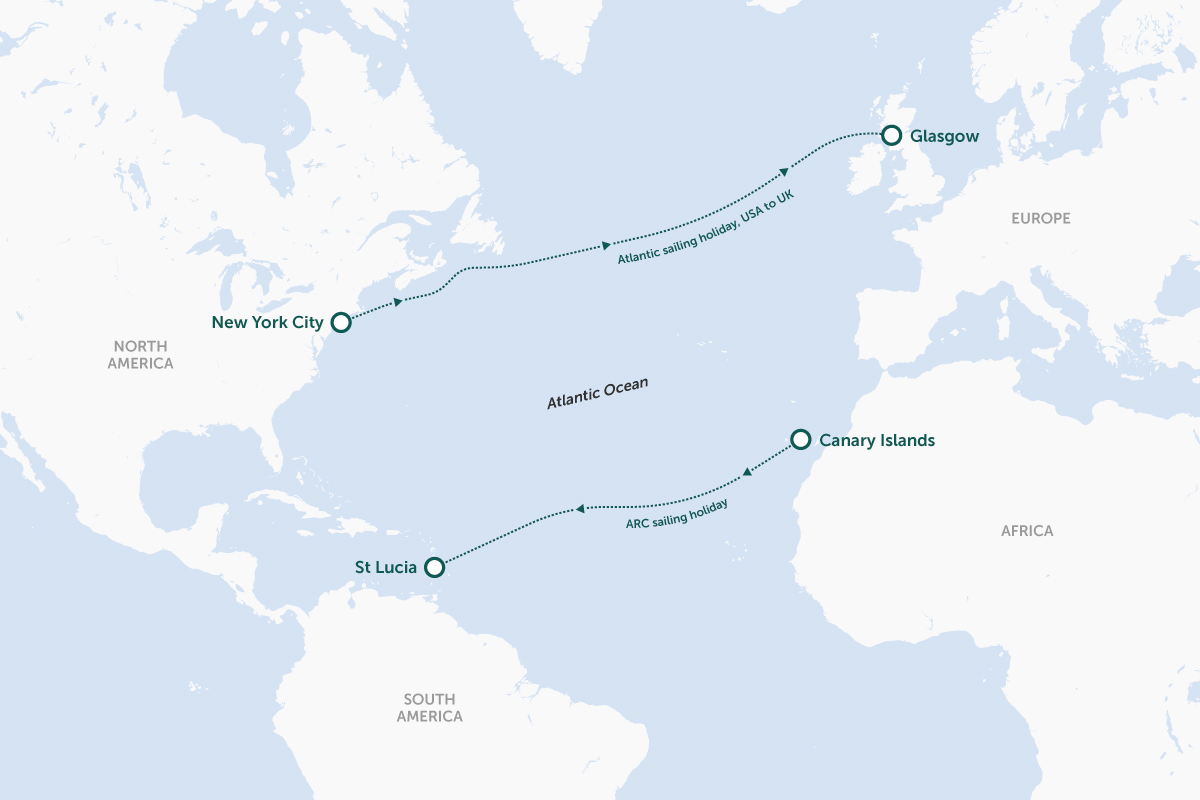Sail Across The Atlantic