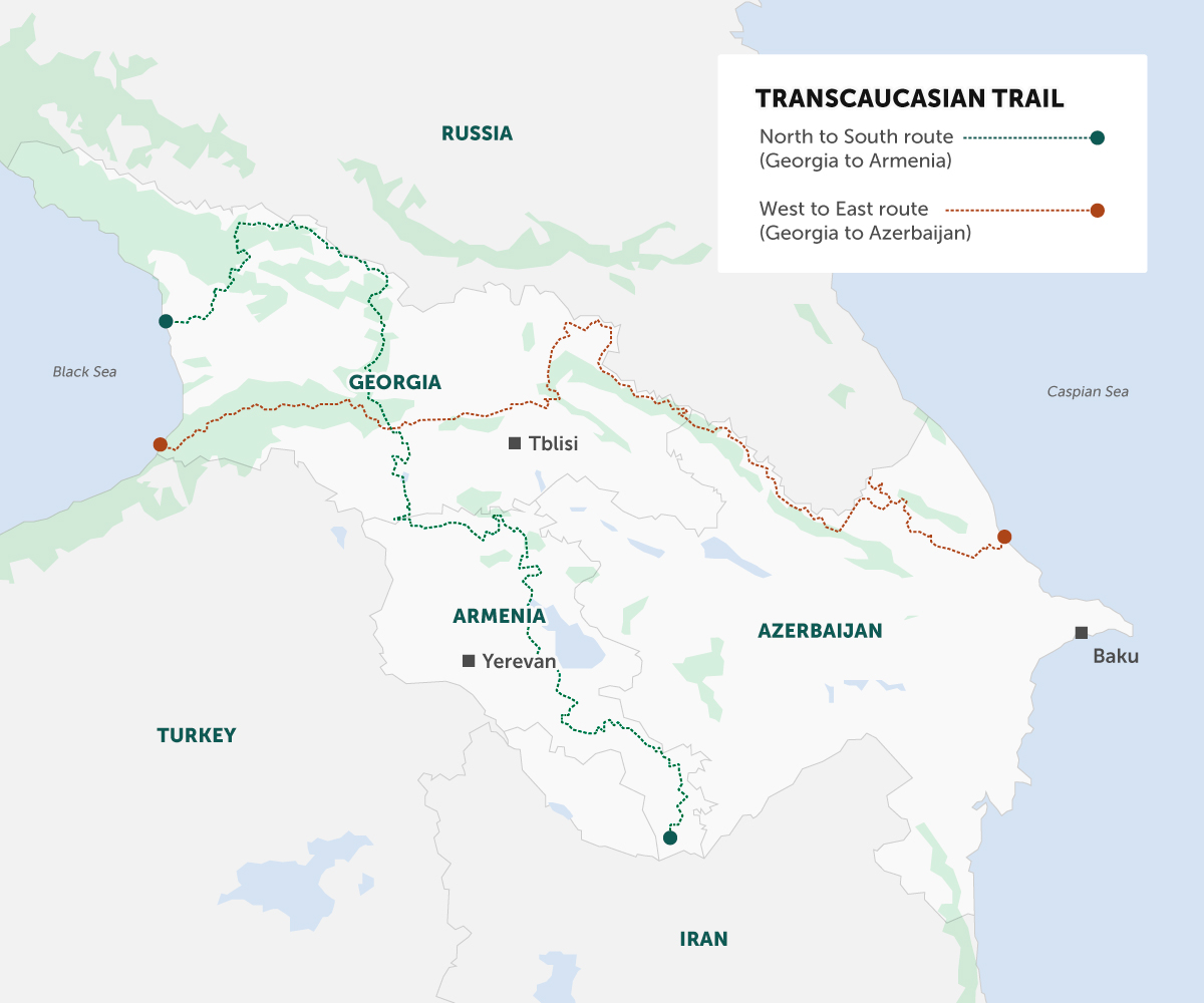 Transcaucasian Trail holidays