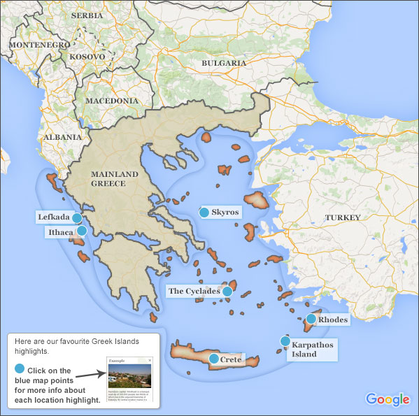 Greek Islands travel guide. Responsible travel guide to the Greek Islands