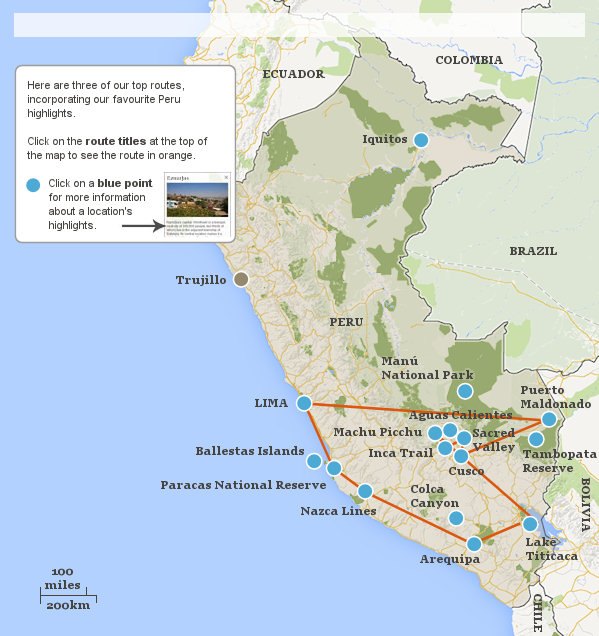 Peru highlights & itineraries. Responsible travel guide to Peru's ...