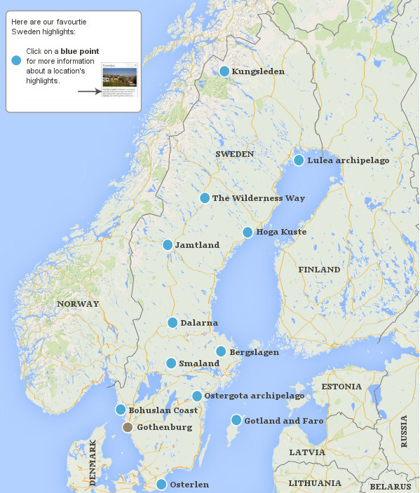 Places to visit in Sweden. Helping Dreamers Do.