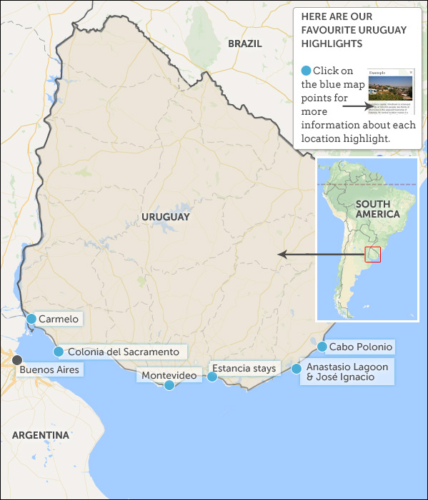 Uruguay travel guide. Helping Dreamers Do.