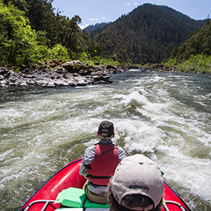 White water rafting in America