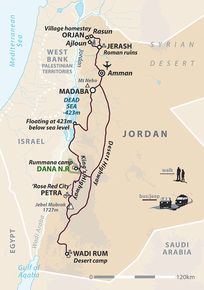 Jordan cultural tour, Petra and Wadi Rum. Helping Dreamers Do