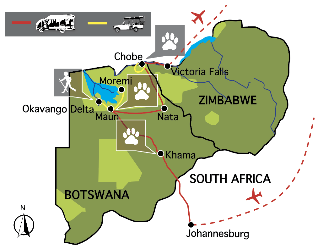 Botswana small group lodge safari | Responsible Travel