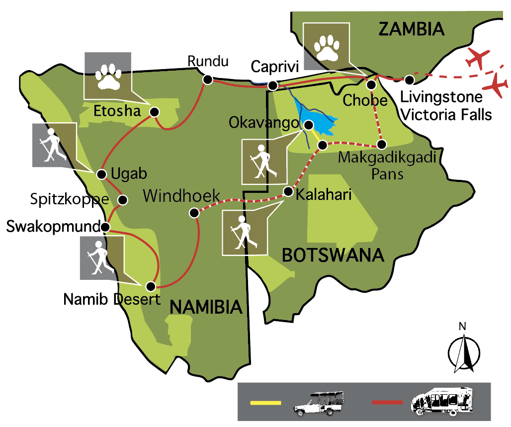Namibia and Botswana camping safari | Responsible Travel