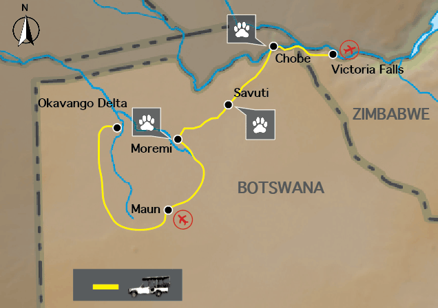 Botswana wilderness safari | Responsible Travel