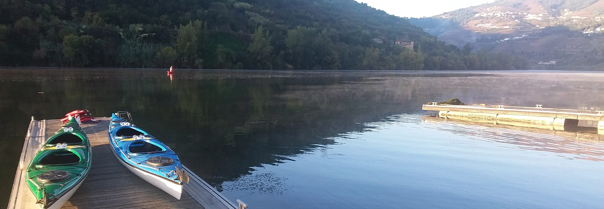 Kayaking on the Douro river across Portugal
